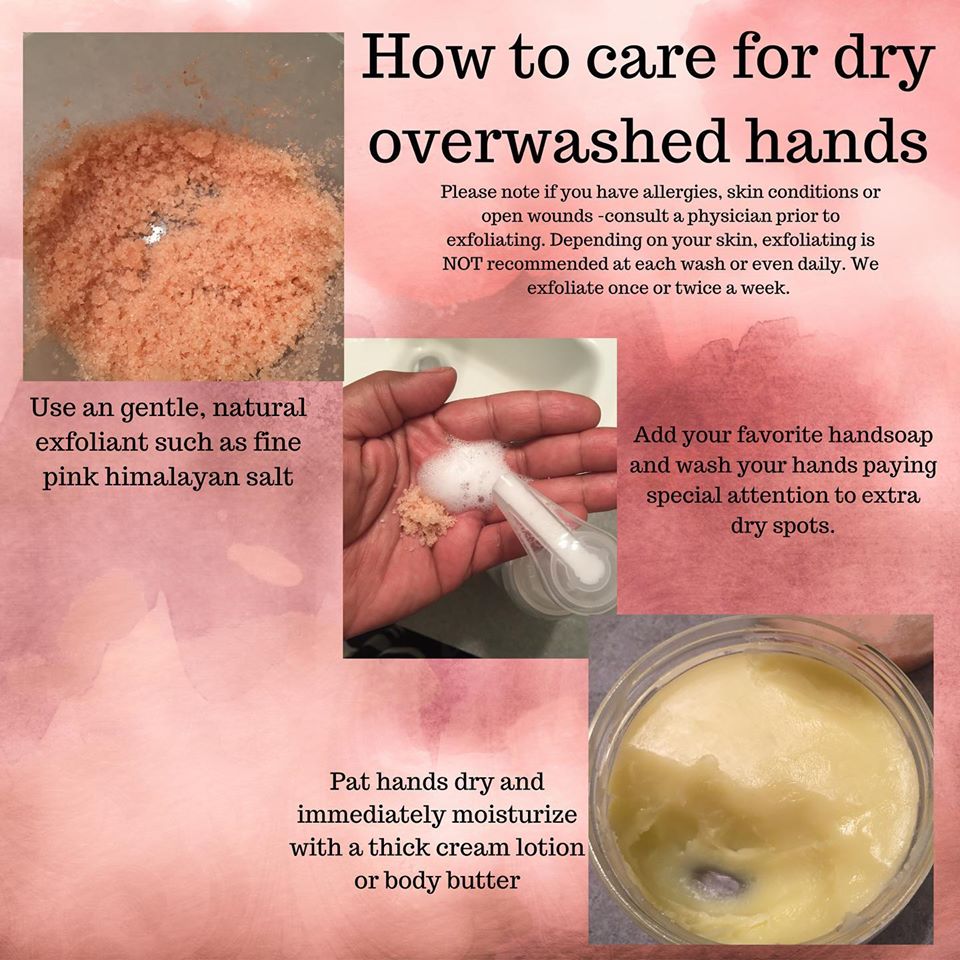 How to Care for Over Washed Hands – Oneness Essentials
